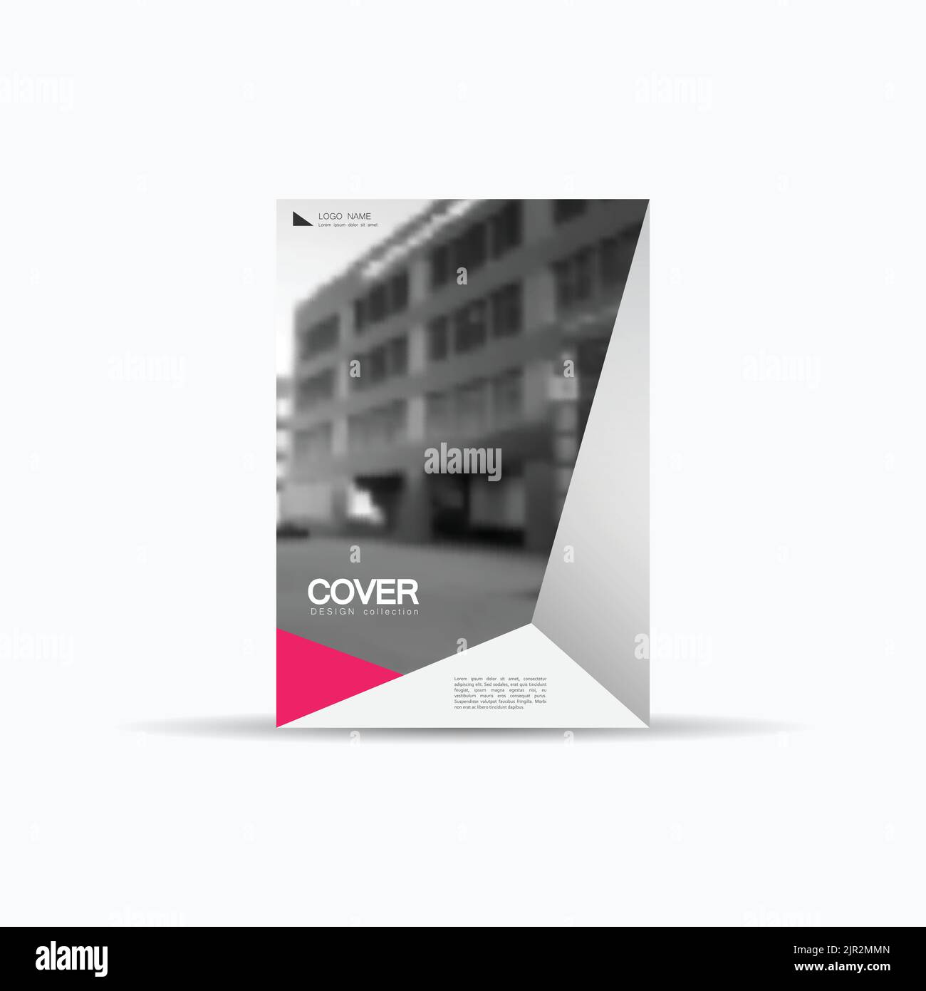Brochure City Design Template. Vector Cover booklet, portfolio, report ...