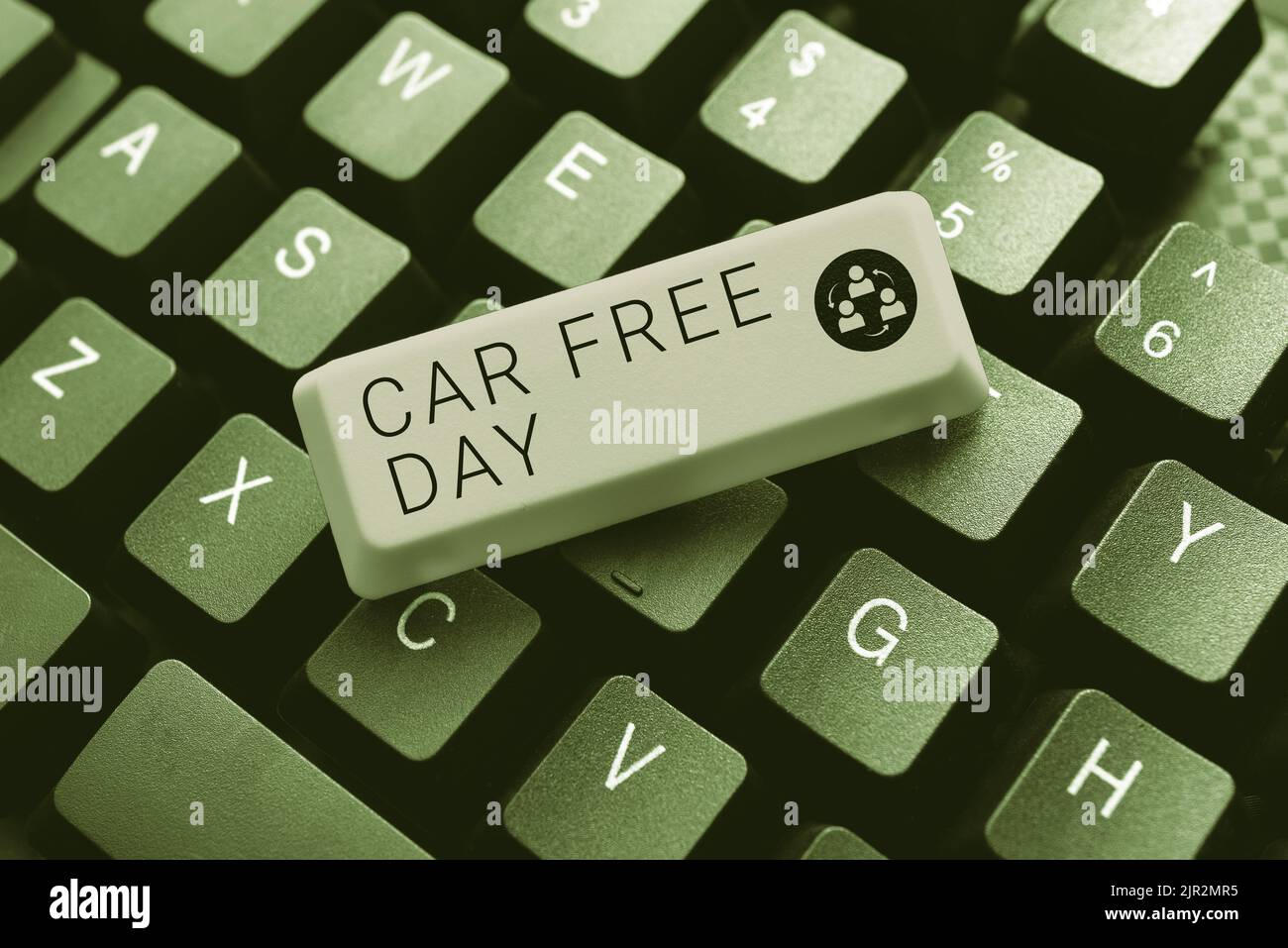 Writing displaying text Car Free Day. Conceptual photo Environment ...