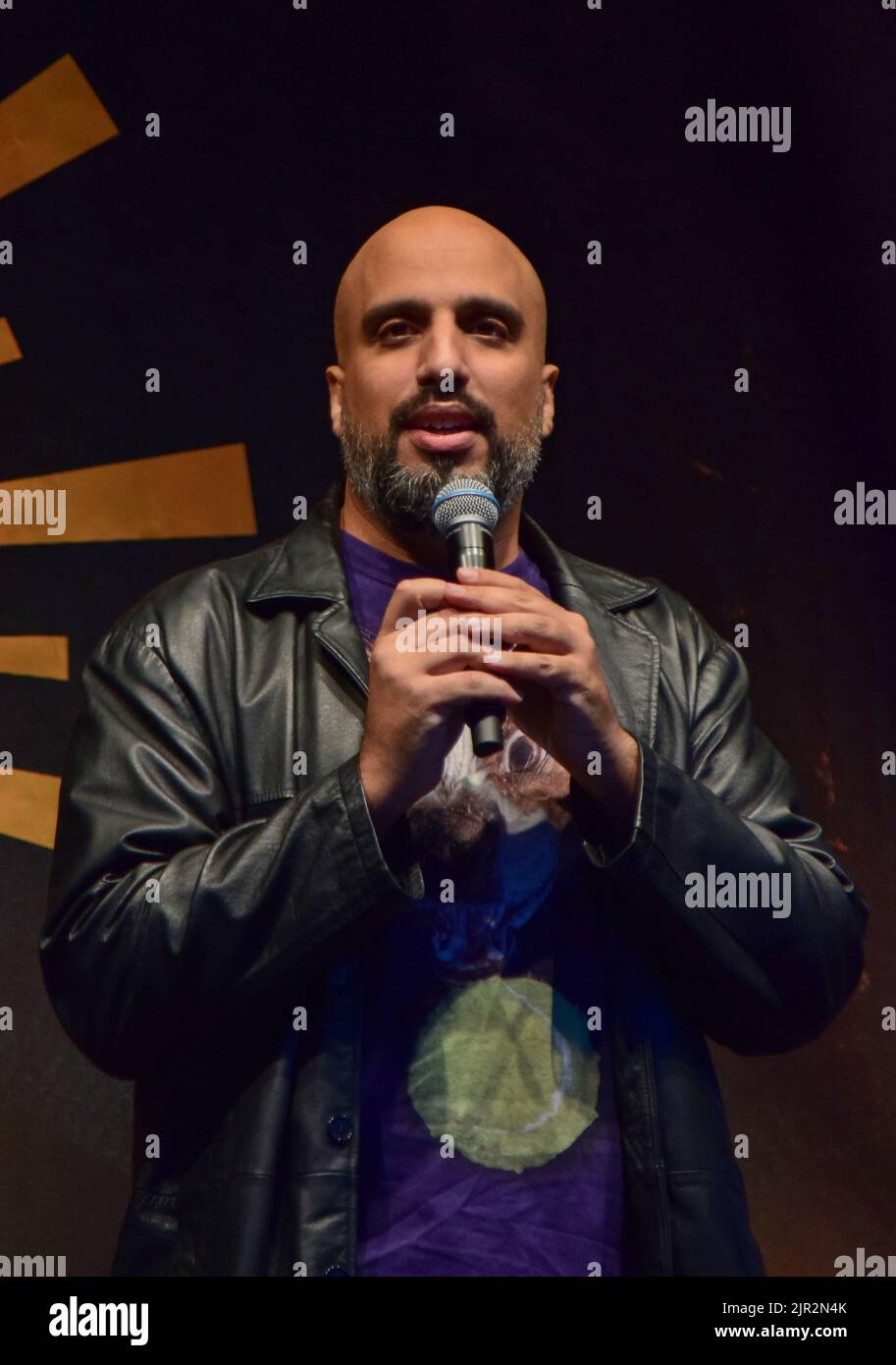 August 20, 2022, Haltern am See, NRW, Germany: Comedian Abdelkarim ...