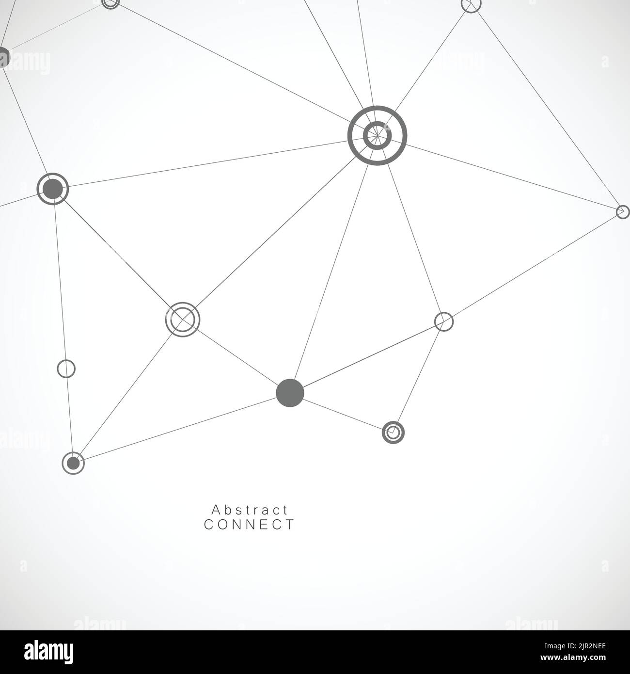 Vector Abstract Molecular Connection Technology Design For Medicine Biology Chemistry