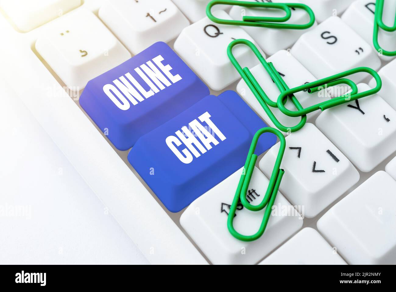 Text showing inspiration Online Chat. Business idea talking with friend ...