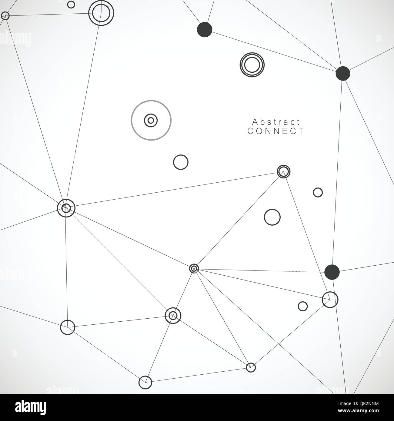 Vector Abstract Molecular Connection Technology Design For Medicine Biology Chemistry