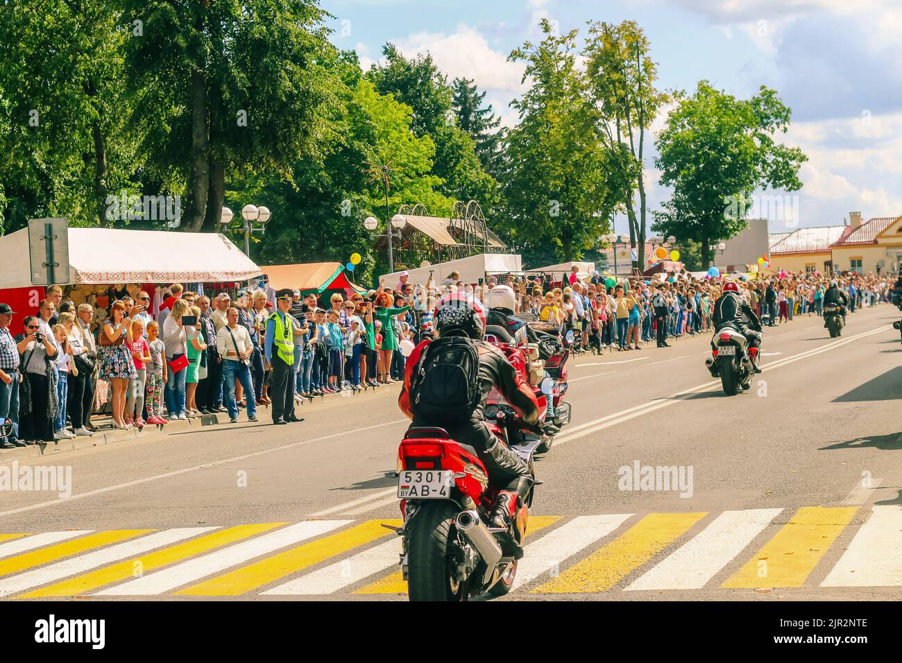 Biker on a motorcycle in traffic hi-res stock photography and images ...
