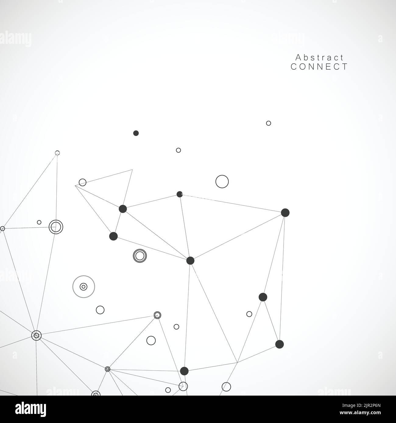 Vector Abstract Molecular Connection Technology Design For Medicine Biology Chemistry