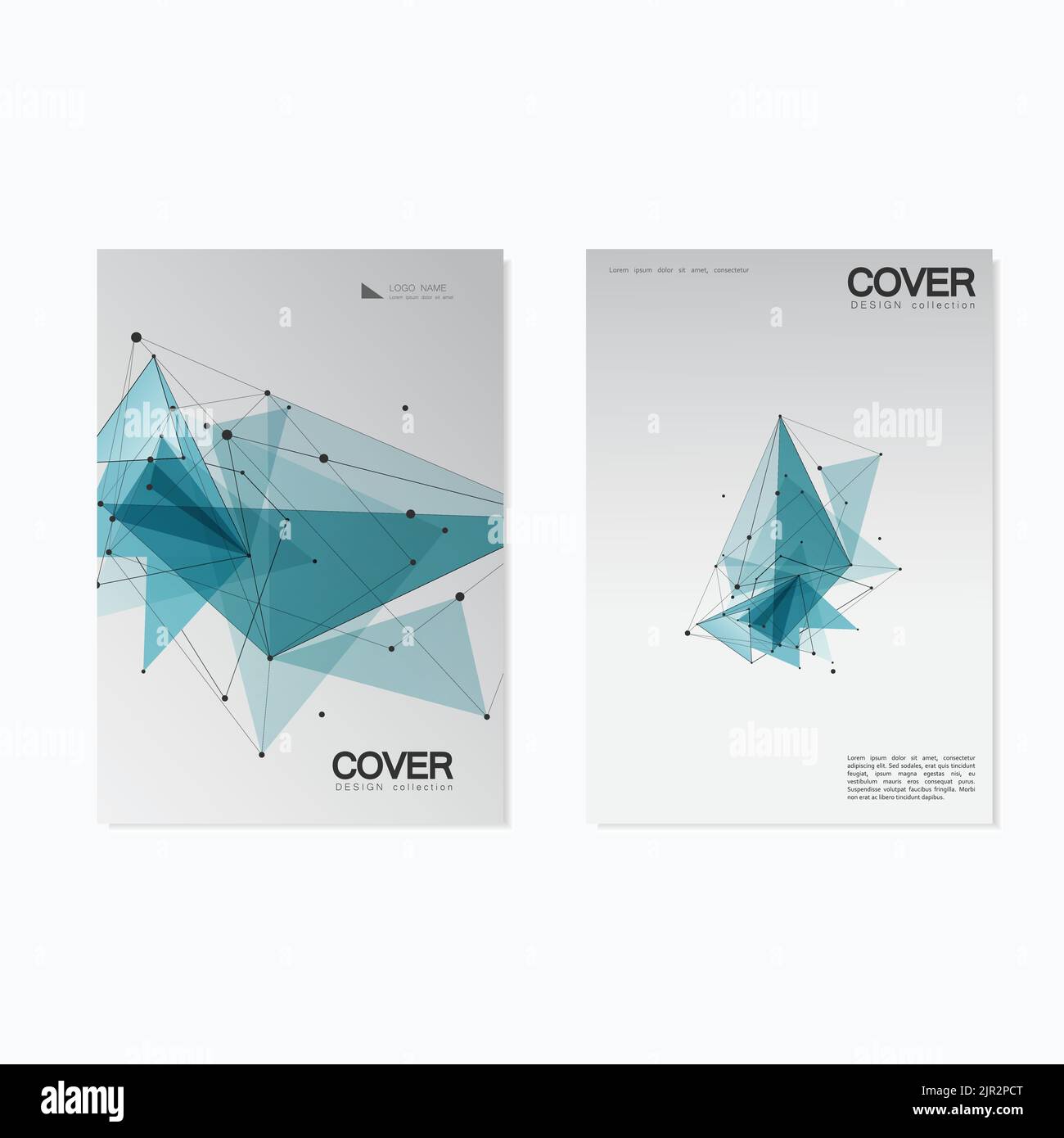 Business Cover Brochure Design / Vector Geometry Abstract Background ...
