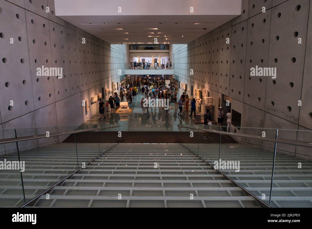Interior view of the Acropolis museum in Athens Stock Photo - Alamy