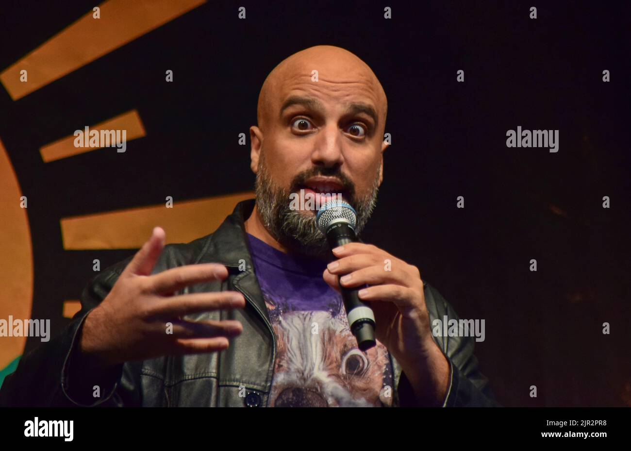 August 20, 2022, Haltern am See, NRW, Germany: Comedian Abdelkarim ...