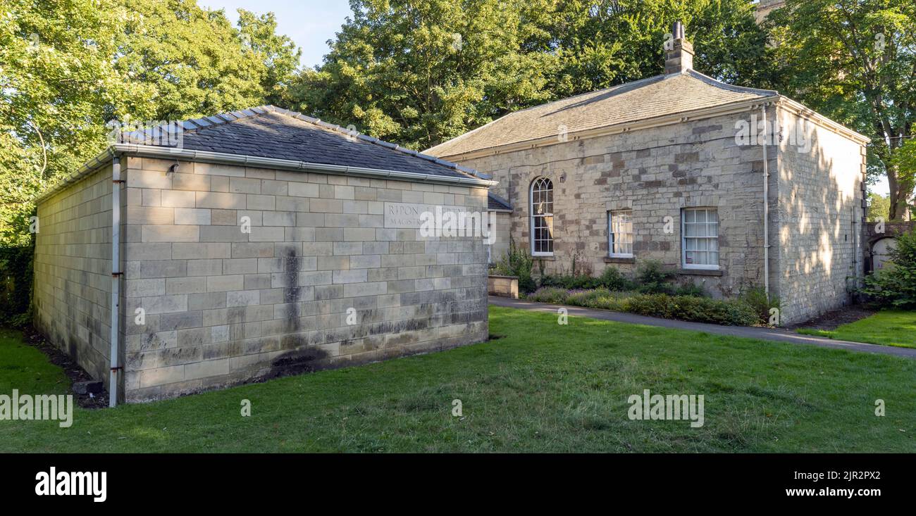 Ripon Liberty magistrates court and Courthouse museum, Ripon, Yorkshire ...