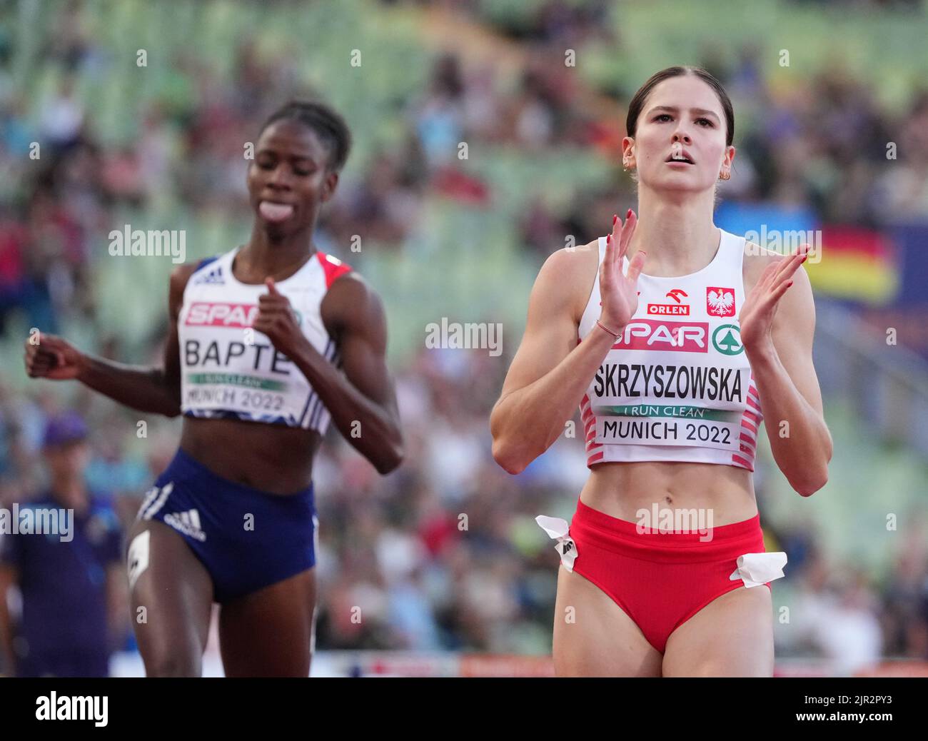 Munich, Germany. 21st Aug, 2022. Athletics: European Championships ...