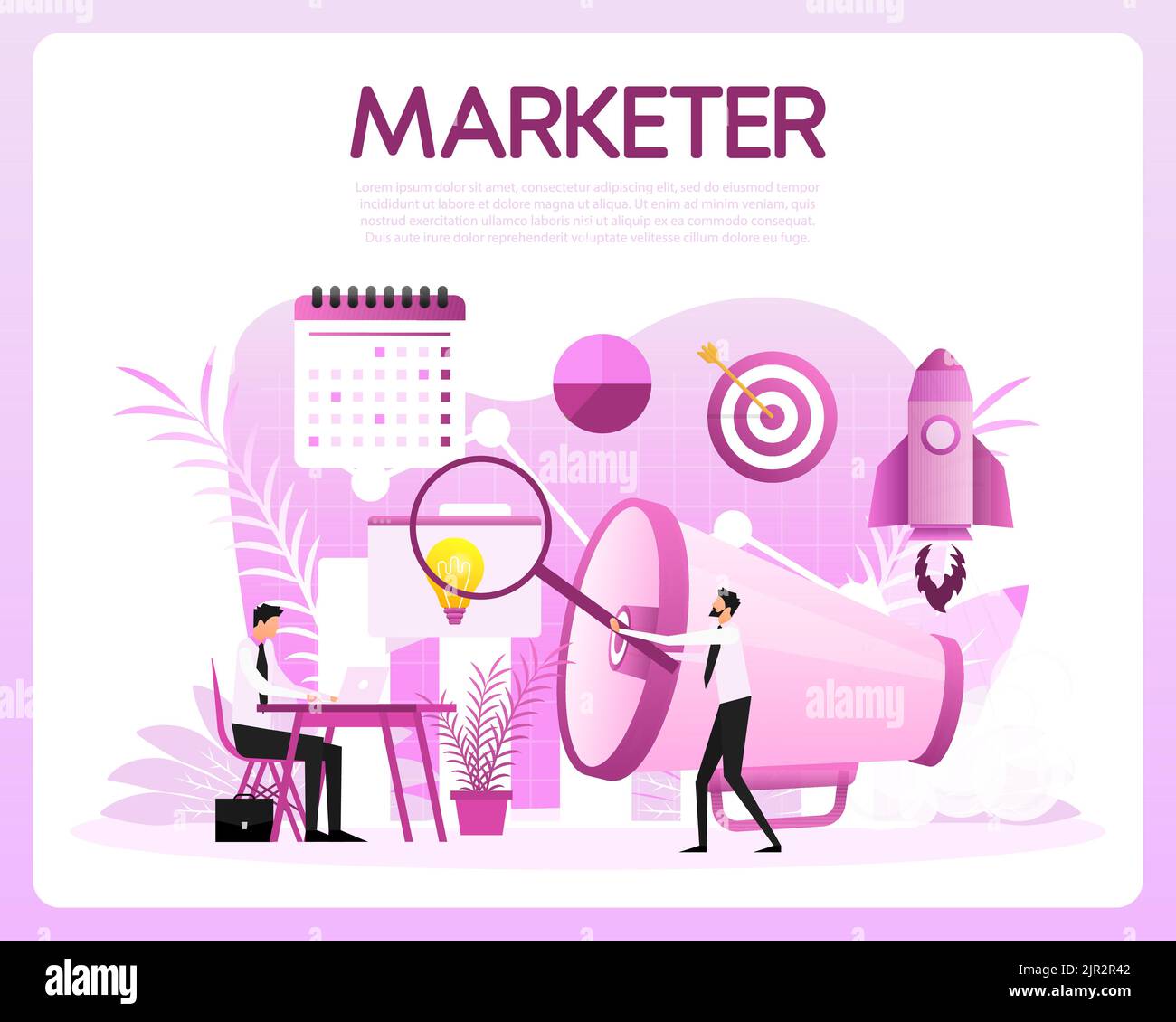 Digital marketing concept. SEO Optimisation. Social media marketing ...