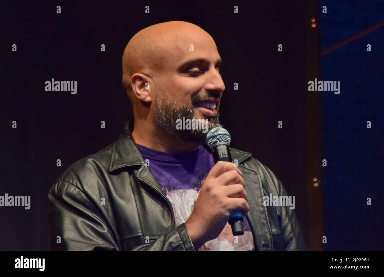 August 20, 2022, Haltern am See, NRW, Germany: Comedian Abdelkarim ...