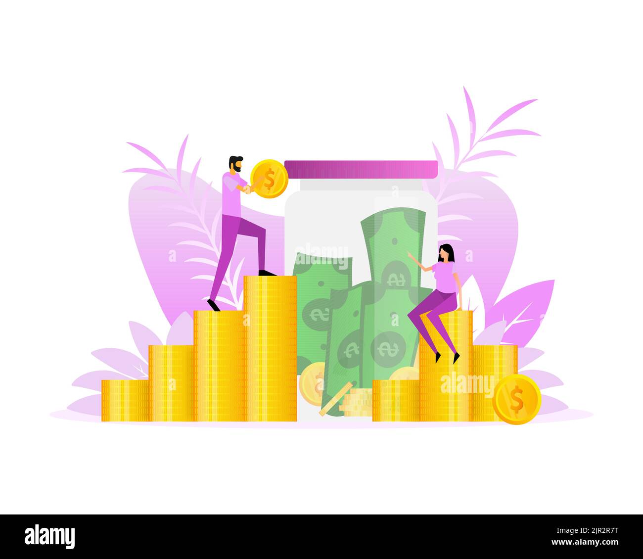 Finance money people, great design for any purposes. Vector ...