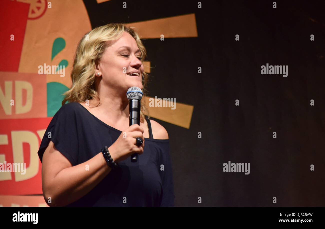 August 20, 2022, Haltern am See, NRW, Germany: Comedian Lisa Feller at ...