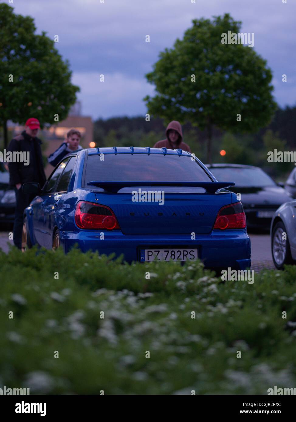 Hoodies and car hi-res stock photography and images - Alamy