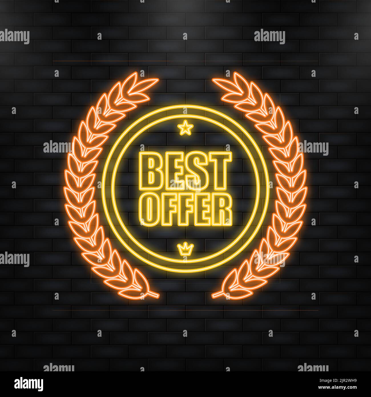 Golden best label hi-res stock photography and images - Alamy