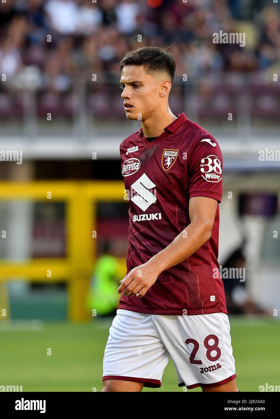 Samuele Ricci of Torino FC looks on during the Serie A 2022/23 match ...