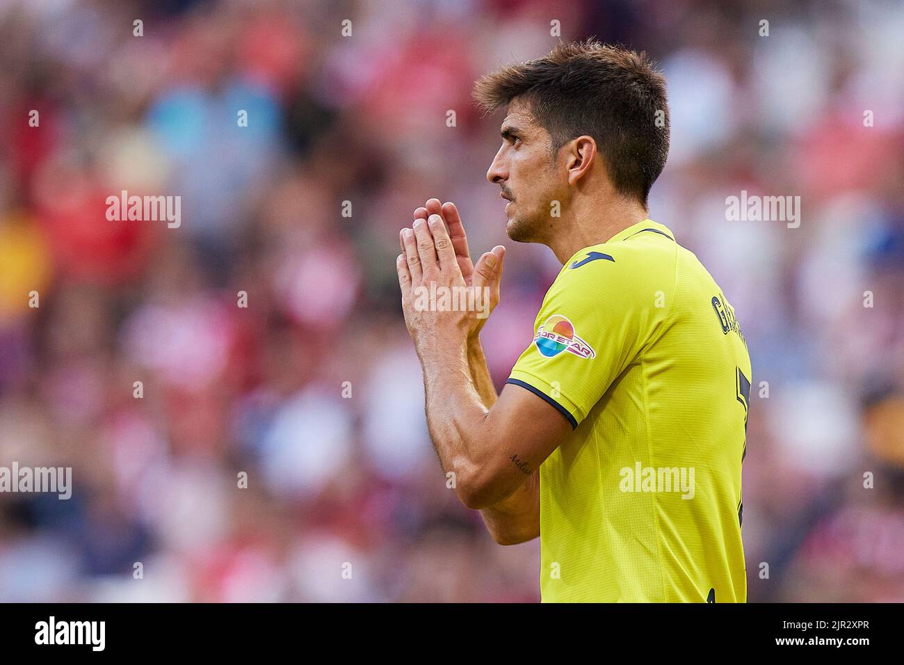 Gerard Moreno of Villarreal CF during the La Liga match between ...