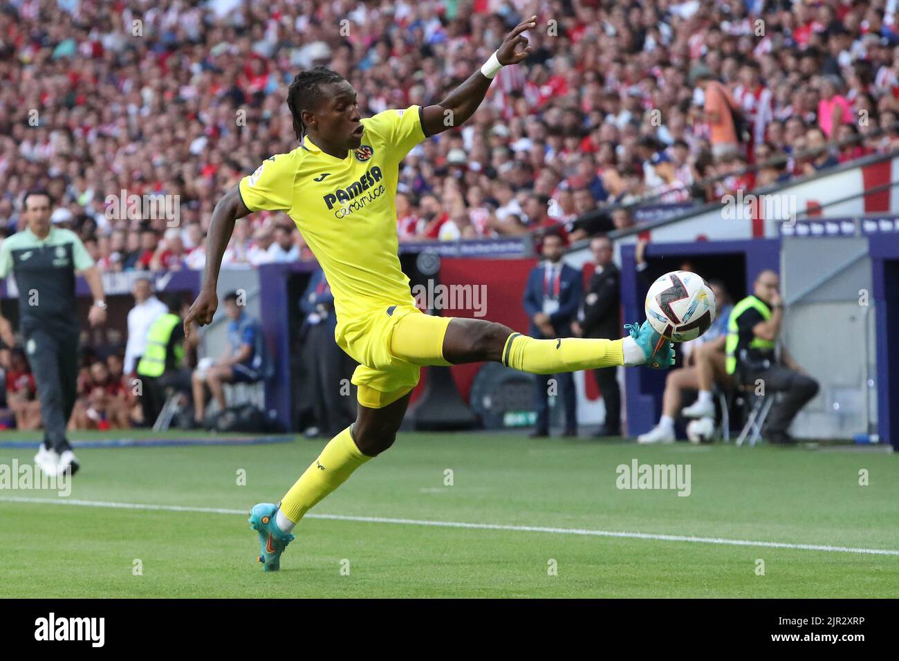 Madrid,Spain, 21 August 2022 at Civitas Metropolitano Stadium during La ...