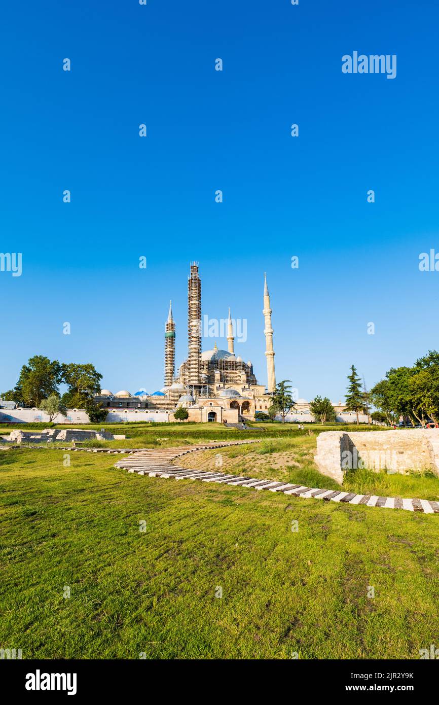 Selimiye Mosque in Edirne, Turkey - the UNESCO World Heritage Site of ...