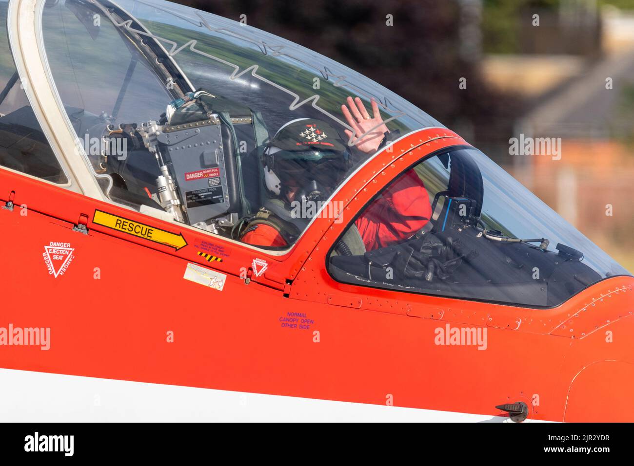London Southend Airport, Essex, UK. 21st Aug, 2022. The RAF’s Red ...