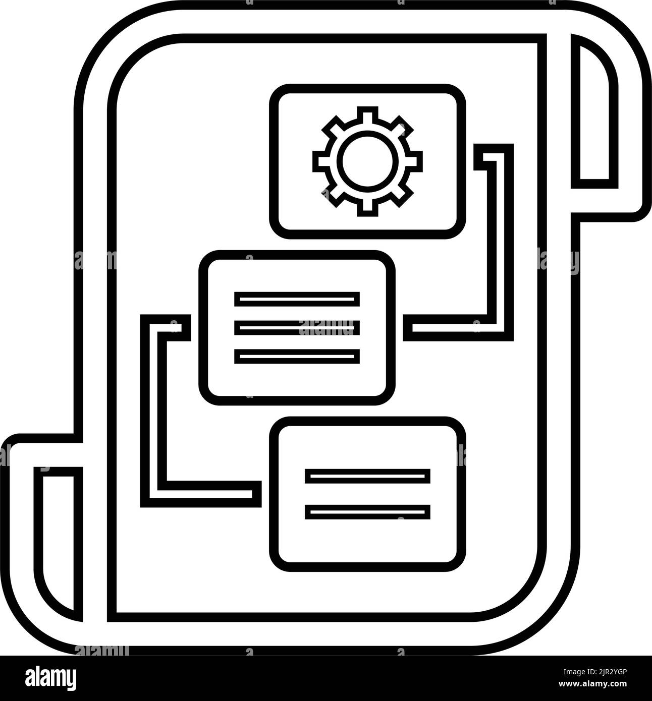 Strategic planning vector vectors Cut Out Stock Images & Pictures - Alamy