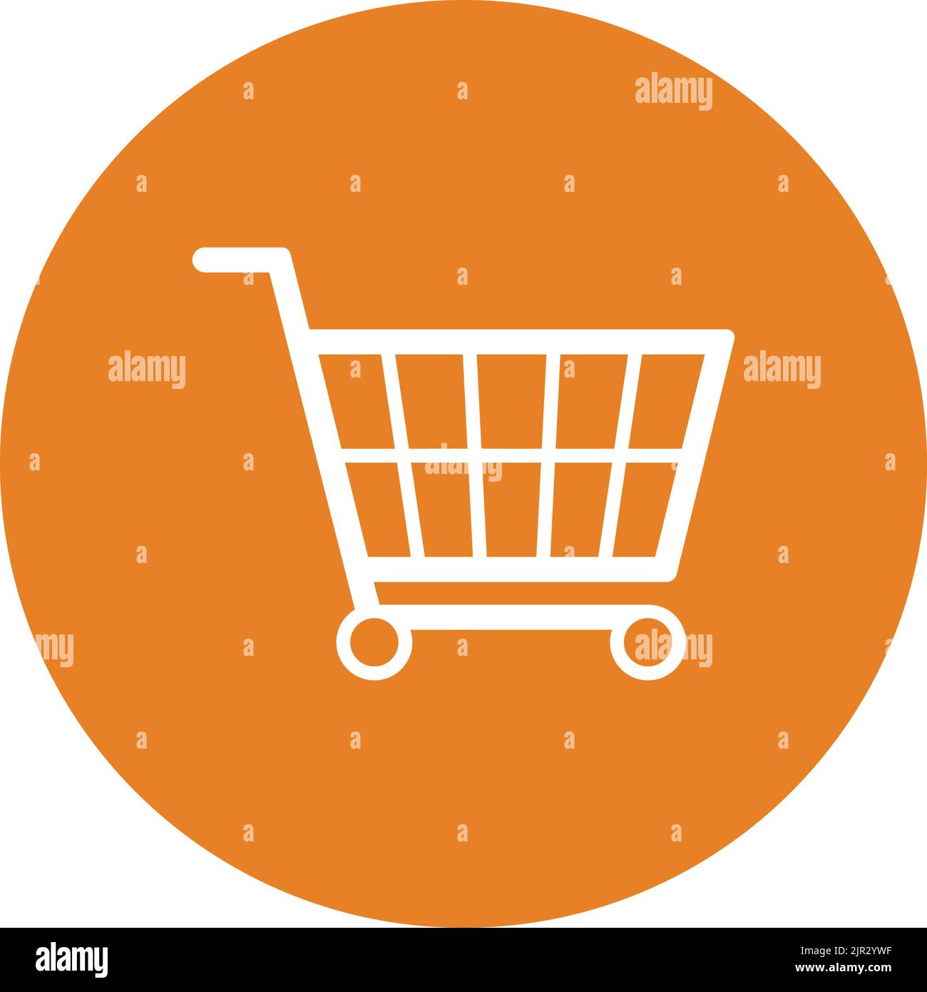 Cart, trolley icon - Vector EPS file. Perfect use for print media, web ...