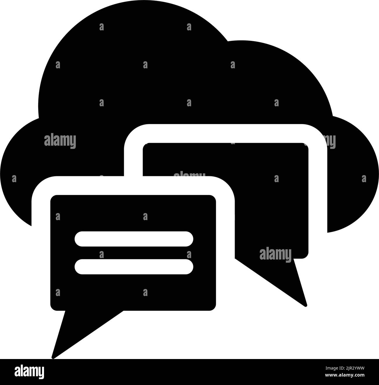 Cloud, conversion icon - Simple editable vector EPS file Stock Vector ...