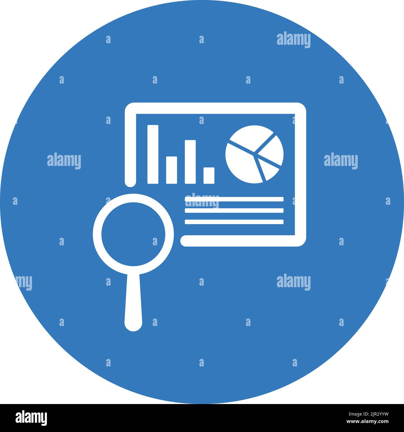 Chart, graph, analytics icon - Vector EPS file. Perfect use for print media, web, stock images ...