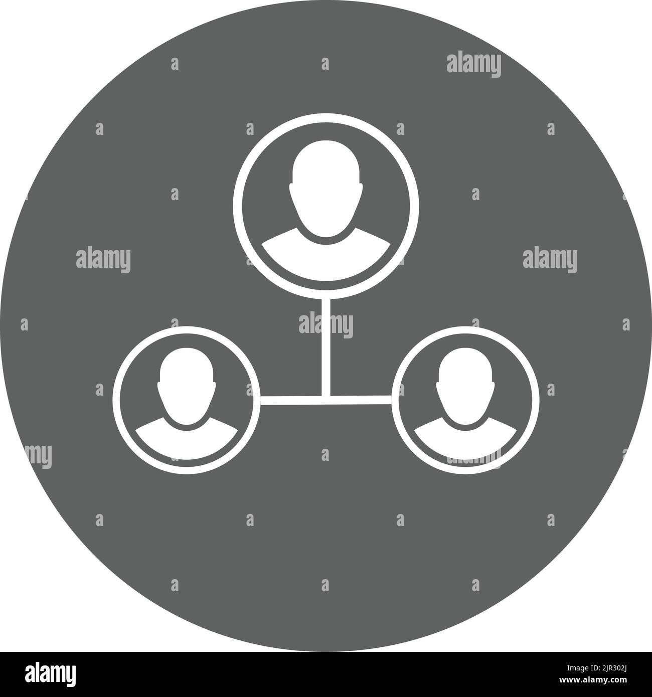 Circle, hierarchy, work icon - Vector EPS file. Perfect use for print media, web, stock images ...