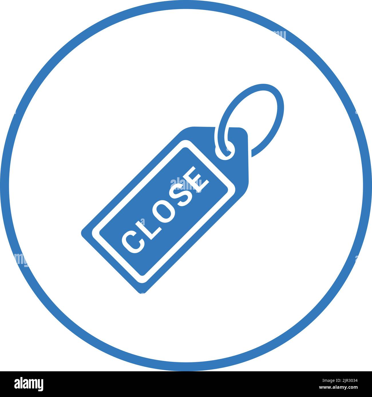 Close, tag, label, offer icon - Simple editable vector EPS file Stock ...