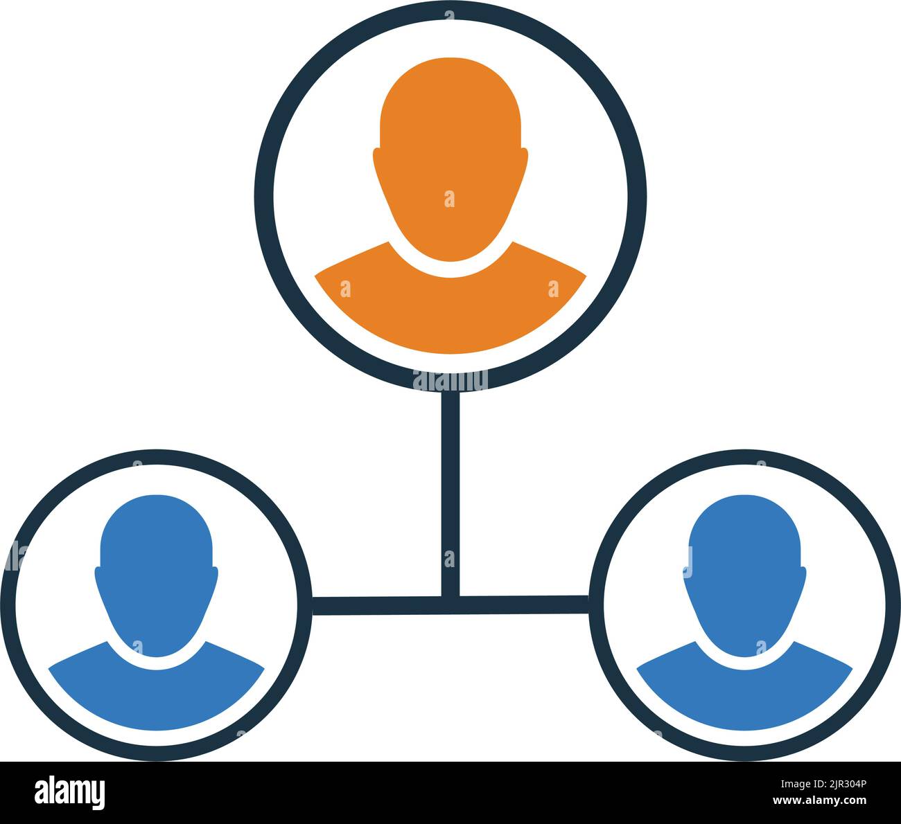 Circle, hierarchy, work icon - Vector EPS file. Perfect use for print media, web, stock images ...