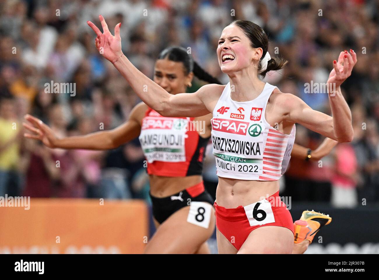 Munich, Germany. 21st Aug, 2022. Athletics: European Championships ...