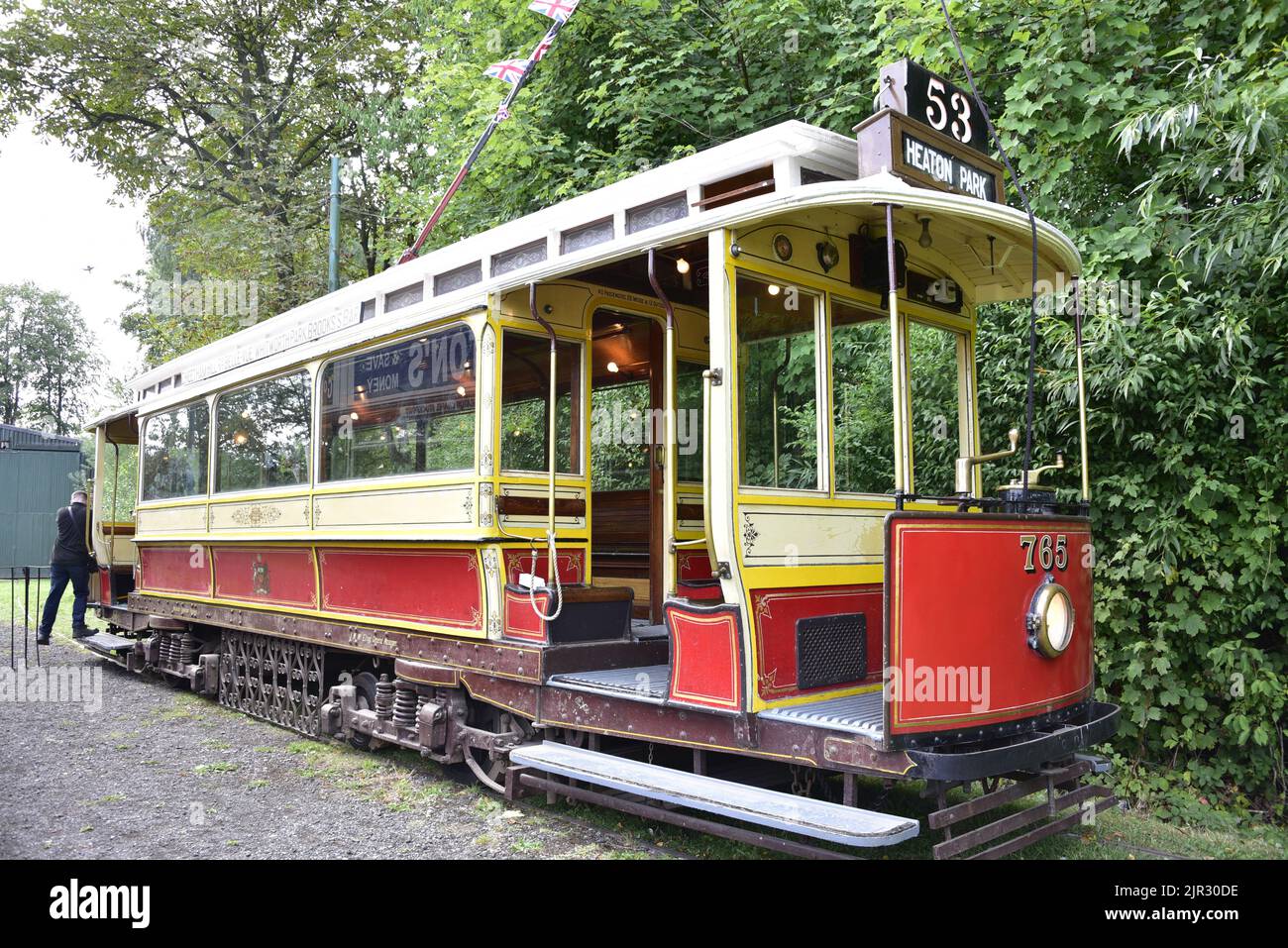 Manchester, UK. 21st August, 2022. Manchester 765, a single deck ...