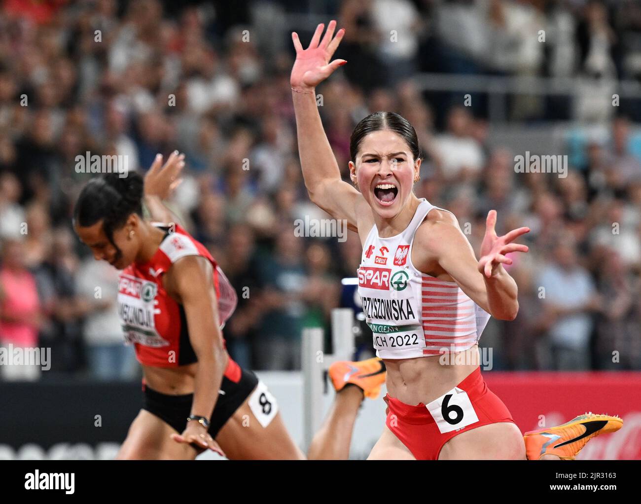 Munich, Germany. 21st Aug, 2022. Athletics: European Championships ...