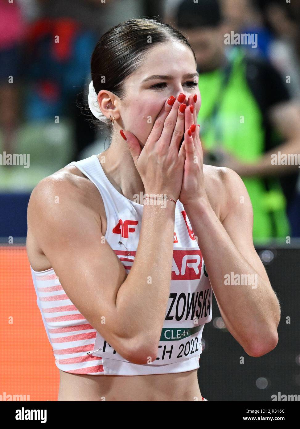 Munich, Germany. 21st Aug, 2022. Athletics: European Championships, Olympic Stadium, 100m ...