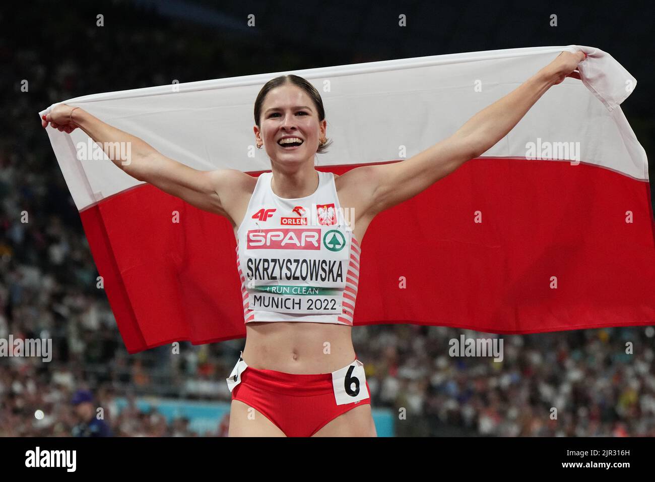 Munich, Germany. 21st Aug, 2022. Athletics: European Championships ...