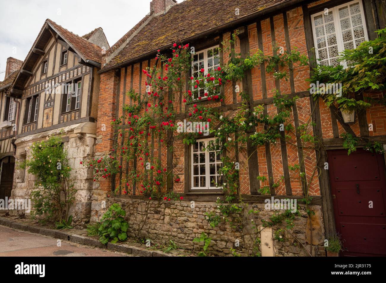 Tourist destination, one of most beautiful french villages, Gerberoy ...