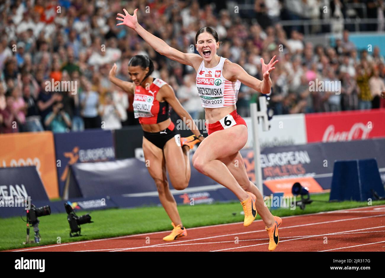 Munich, Germany. 21st Aug, 2022. Athletics: European Championships ...