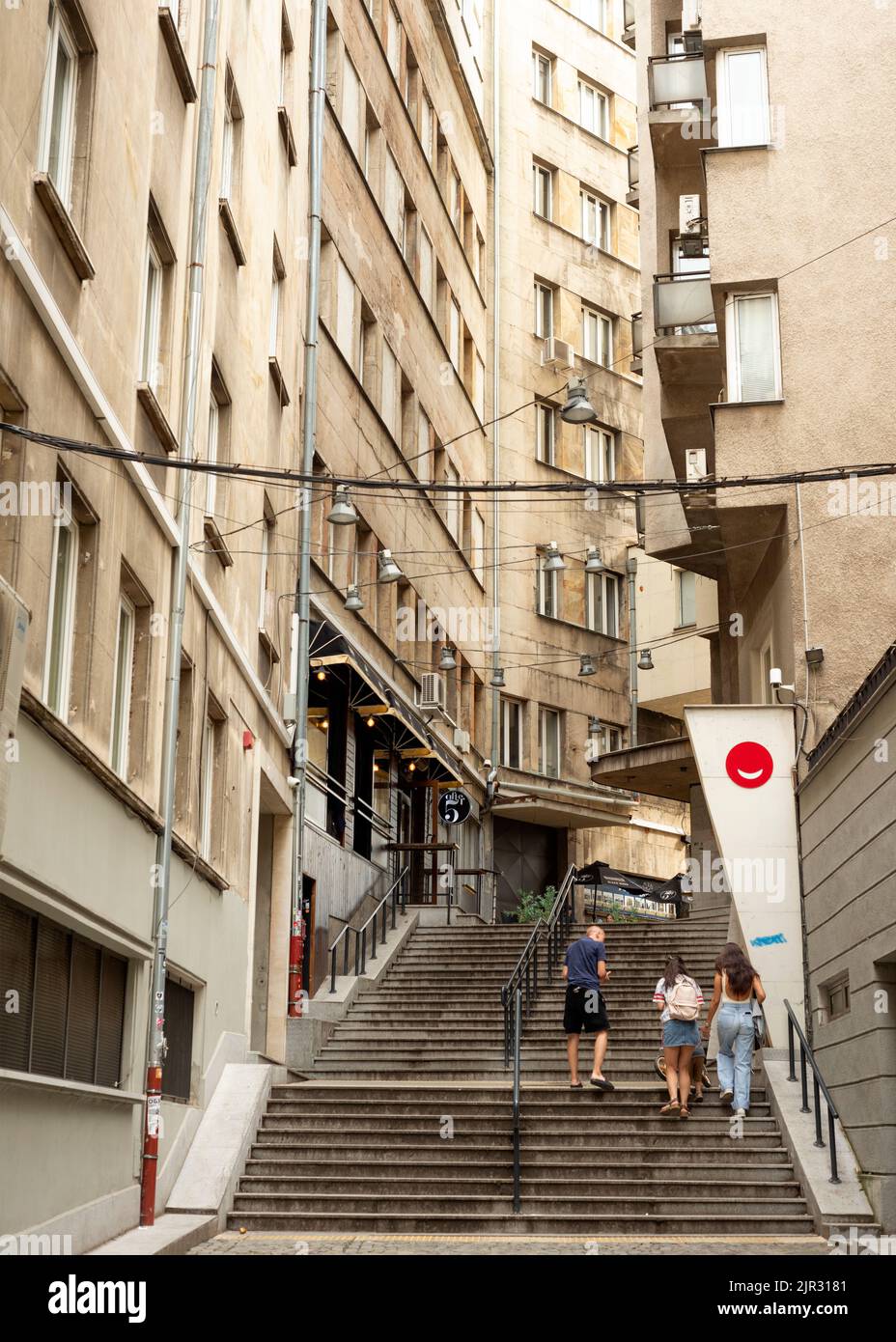 Shortest street sofia bulgaria hi-res stock photography and images - Alamy