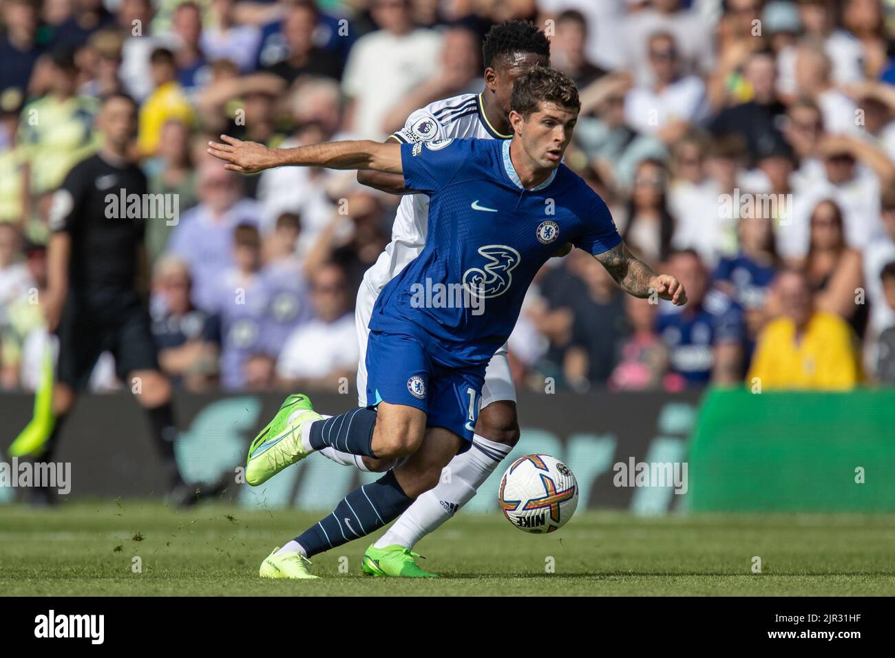 Christian Pulisic #10 of Chelsea in action during the game Stock Photo ...