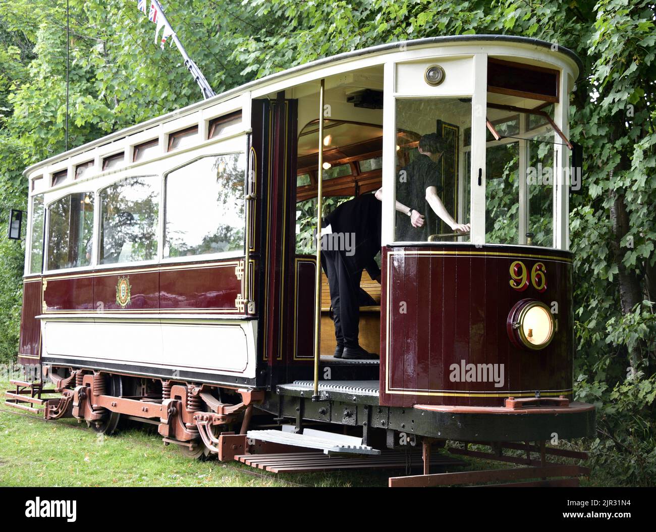 Antique trams hi-res stock photography and images - Alamy