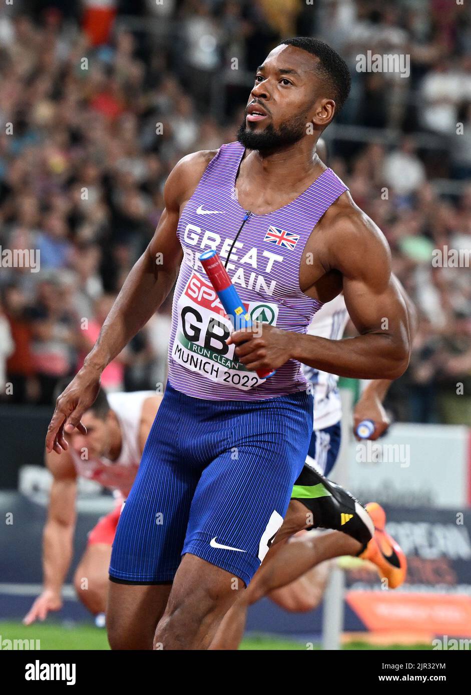 Munich, Germany. 21st Aug, 2022. Athletics: European Championships ...