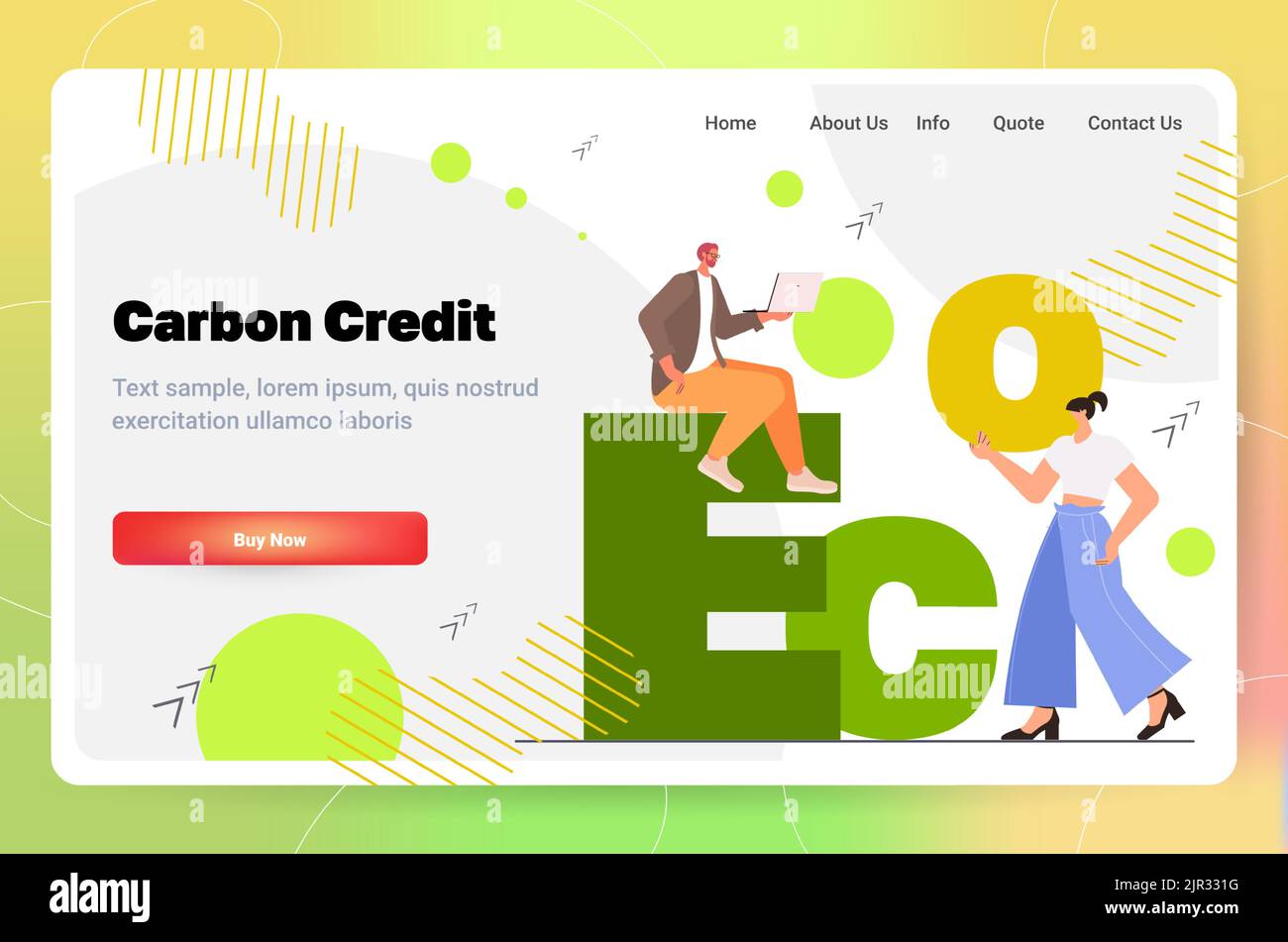 people using digital gadgets on ecology word responsibility of co2 ...