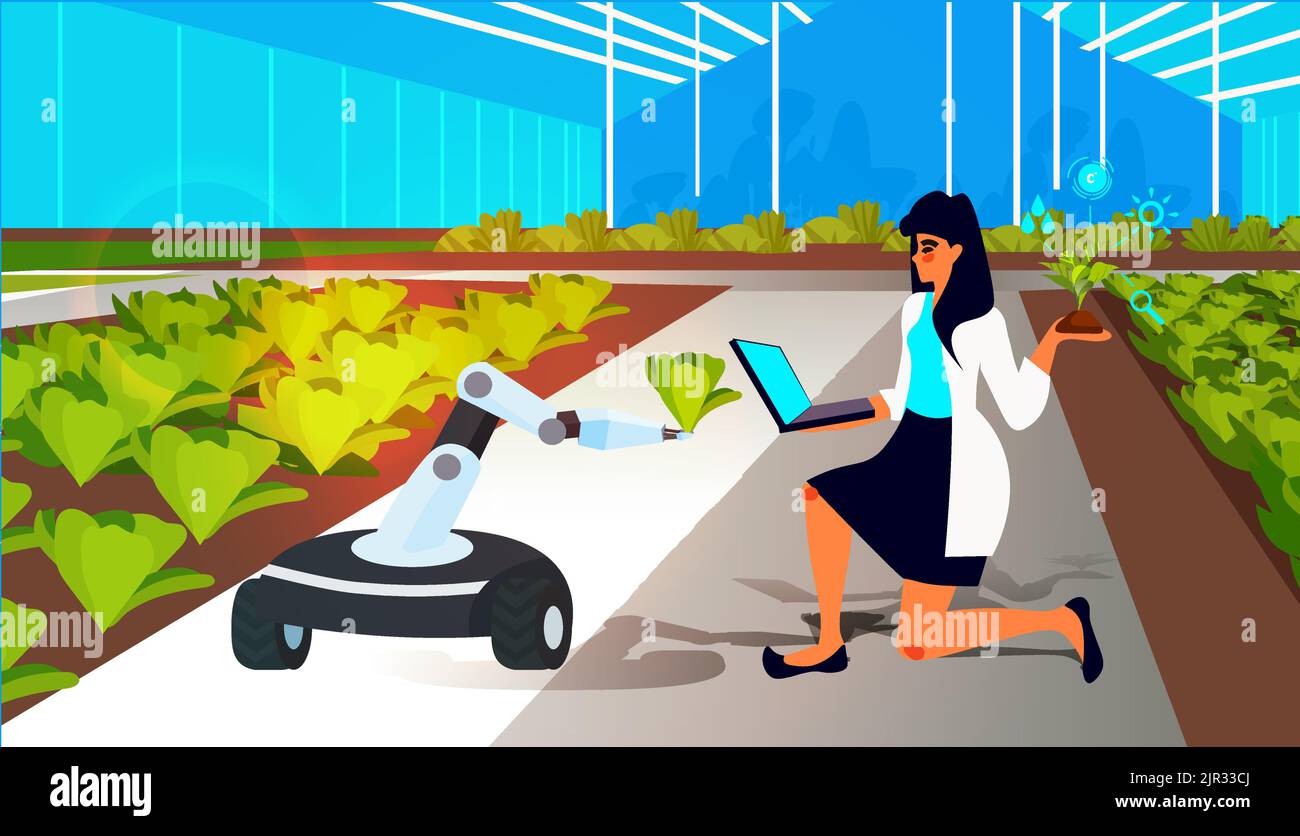 agriculture robot working in smart farm smart farming artificial ... agriculture robot working in smart farm smart farming artificial ...
