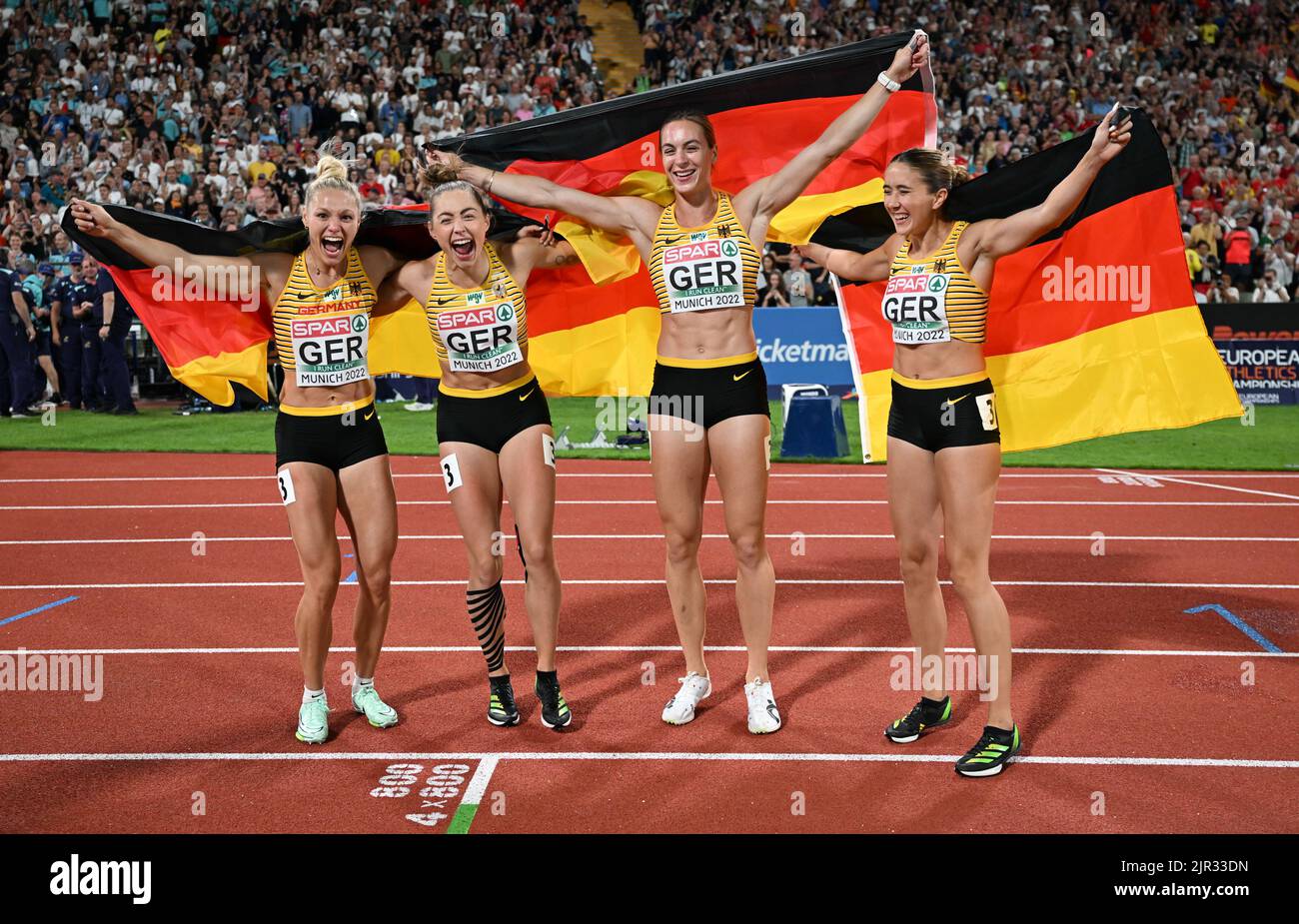 Munich, Germany. 21st Aug, 2022. Athletics: European Championships ...