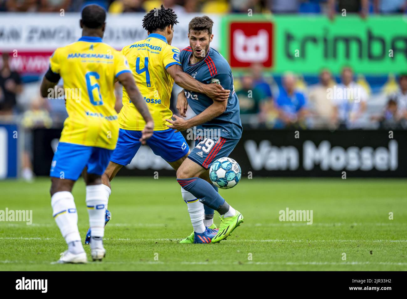 WAALWIJK, Netherlands, 21-08-2022, football, Mandemakers Stadium, Dutch eredivisie, season 2022 ...