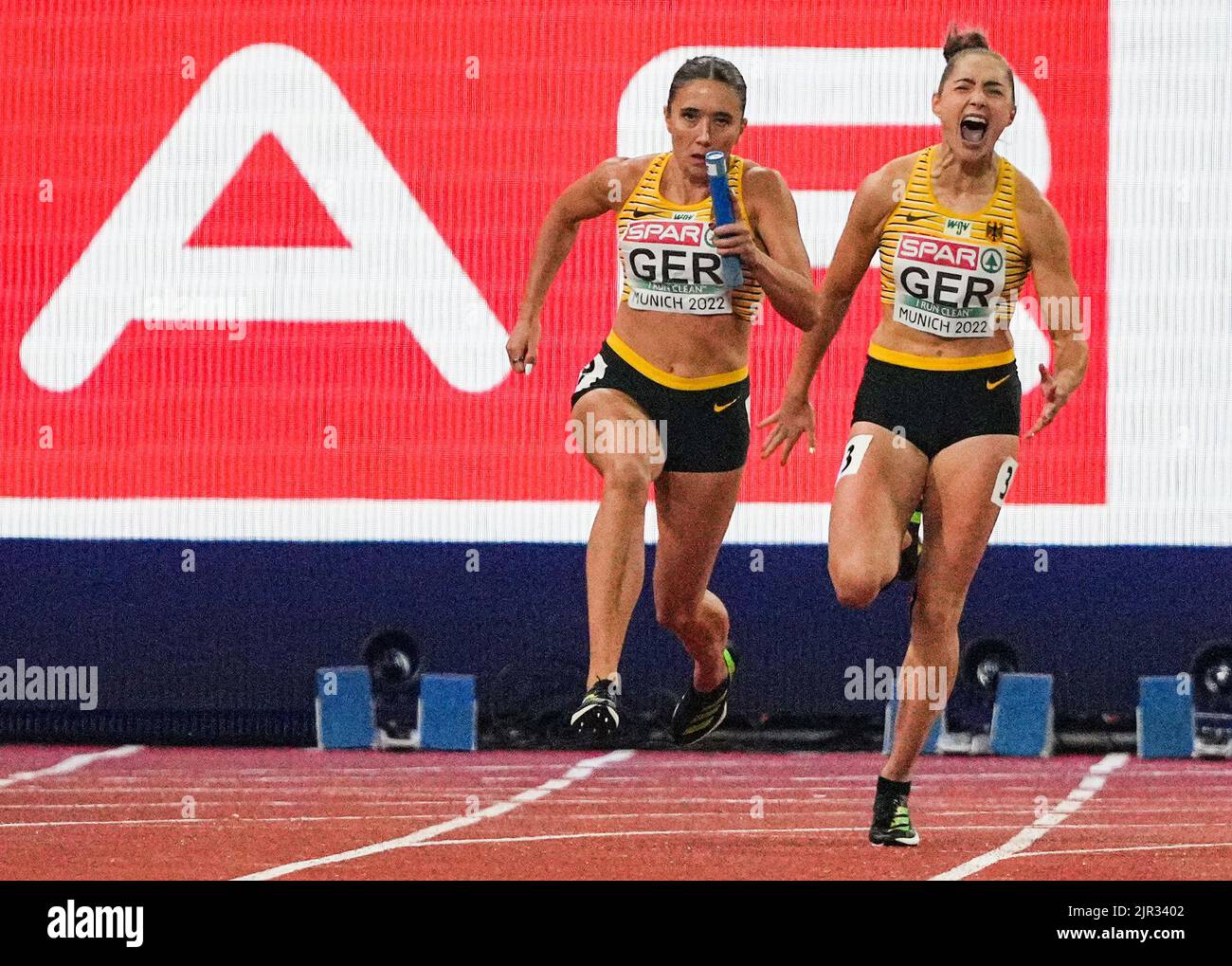 Munich, Germany. 21st Aug, 2022. Athletics: European Championships ...