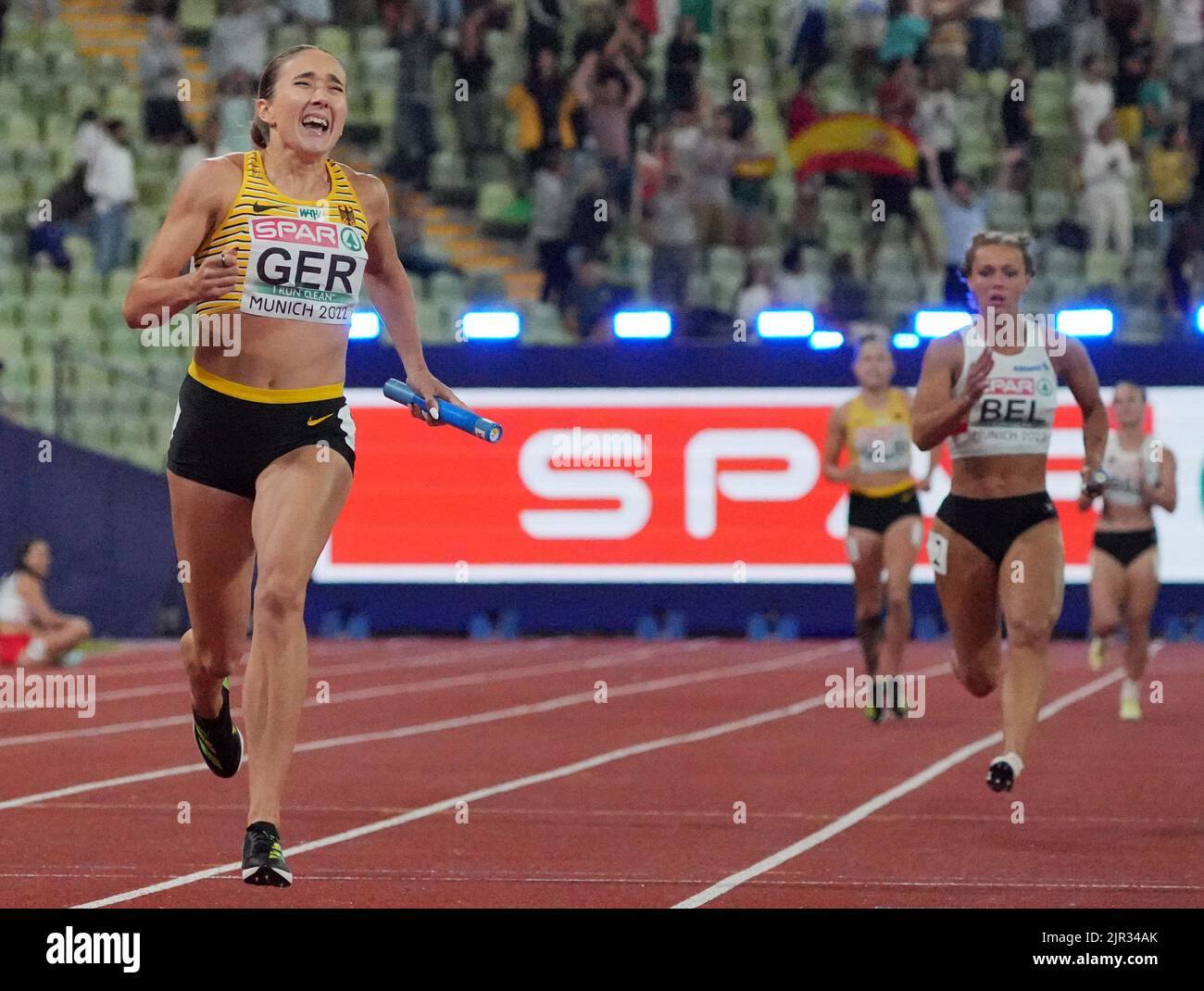 Munich, Germany. 21st Aug, 2022. Athletics: European Championships ...