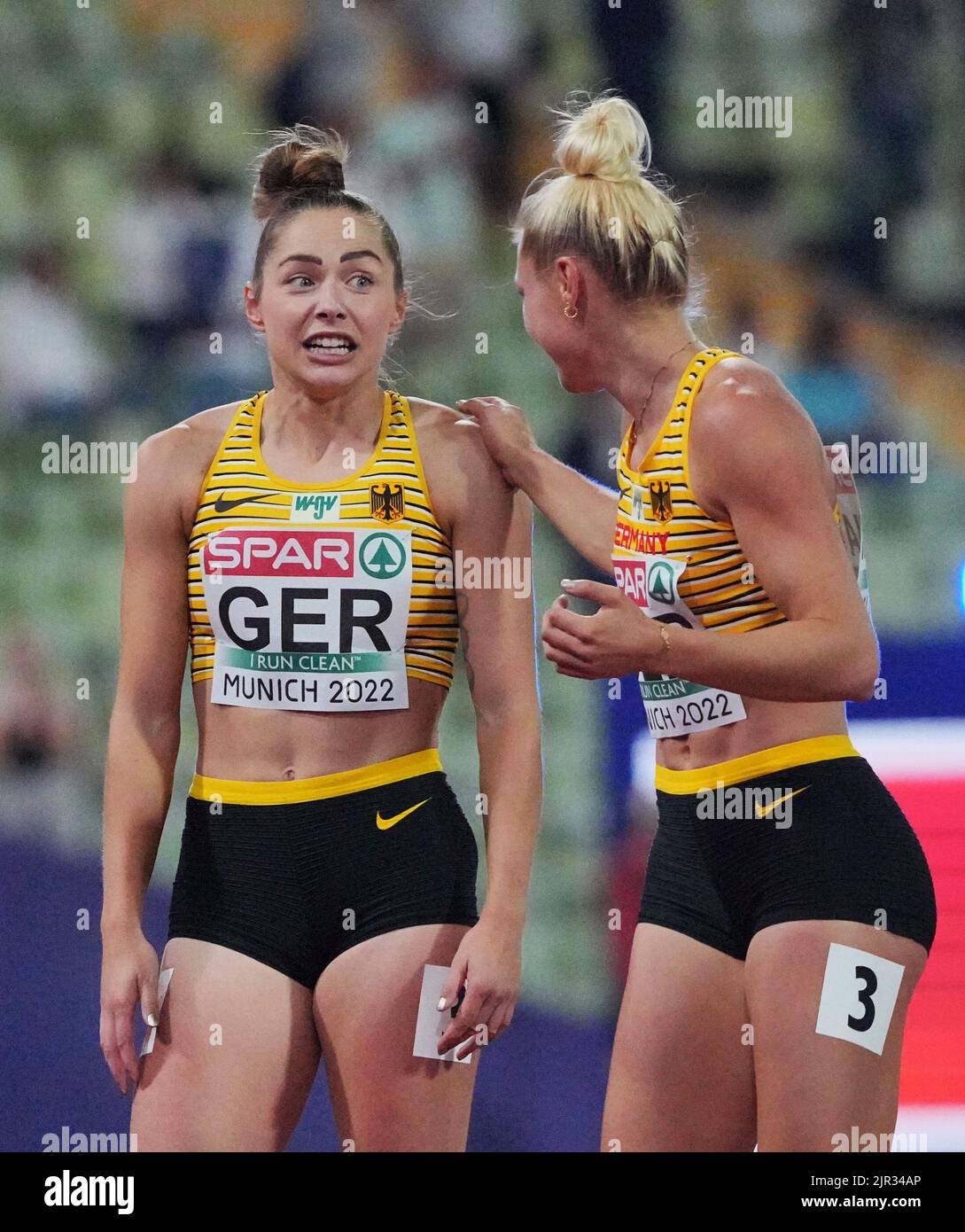 Munich, Germany. 21st Aug, 2022. Athletics: European Championships ...