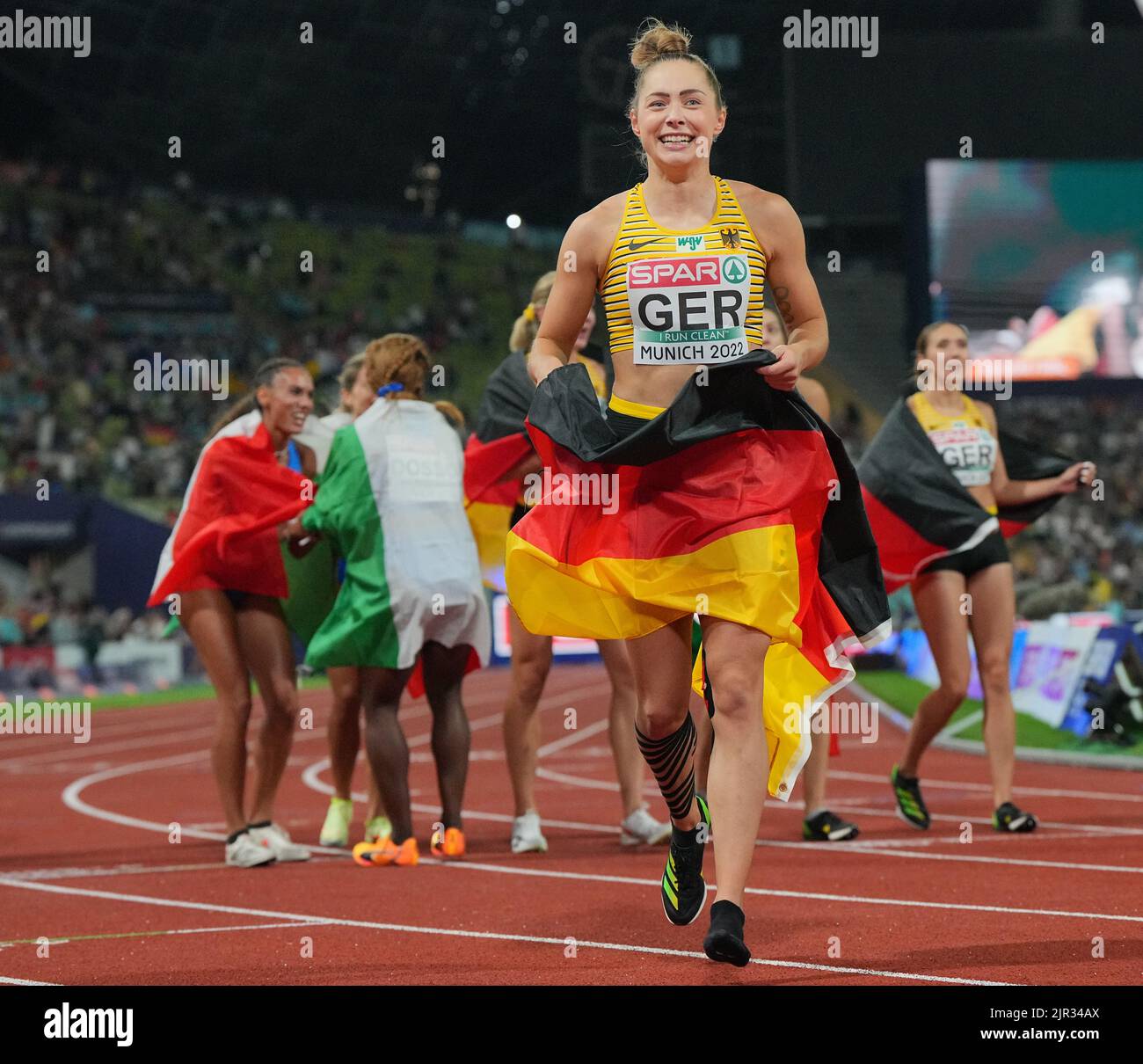 Munich, Germany. 21st Aug, 2022. Athletics: European Championships ...